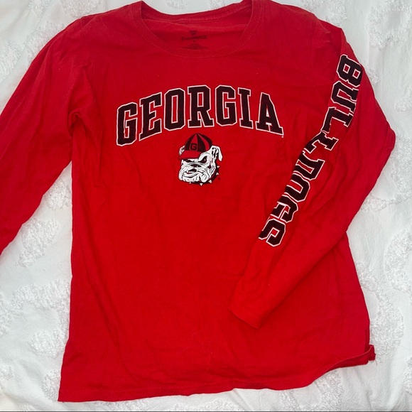 Fanatics | Tops | University Of Georgia Long Sleeve | Poshmark